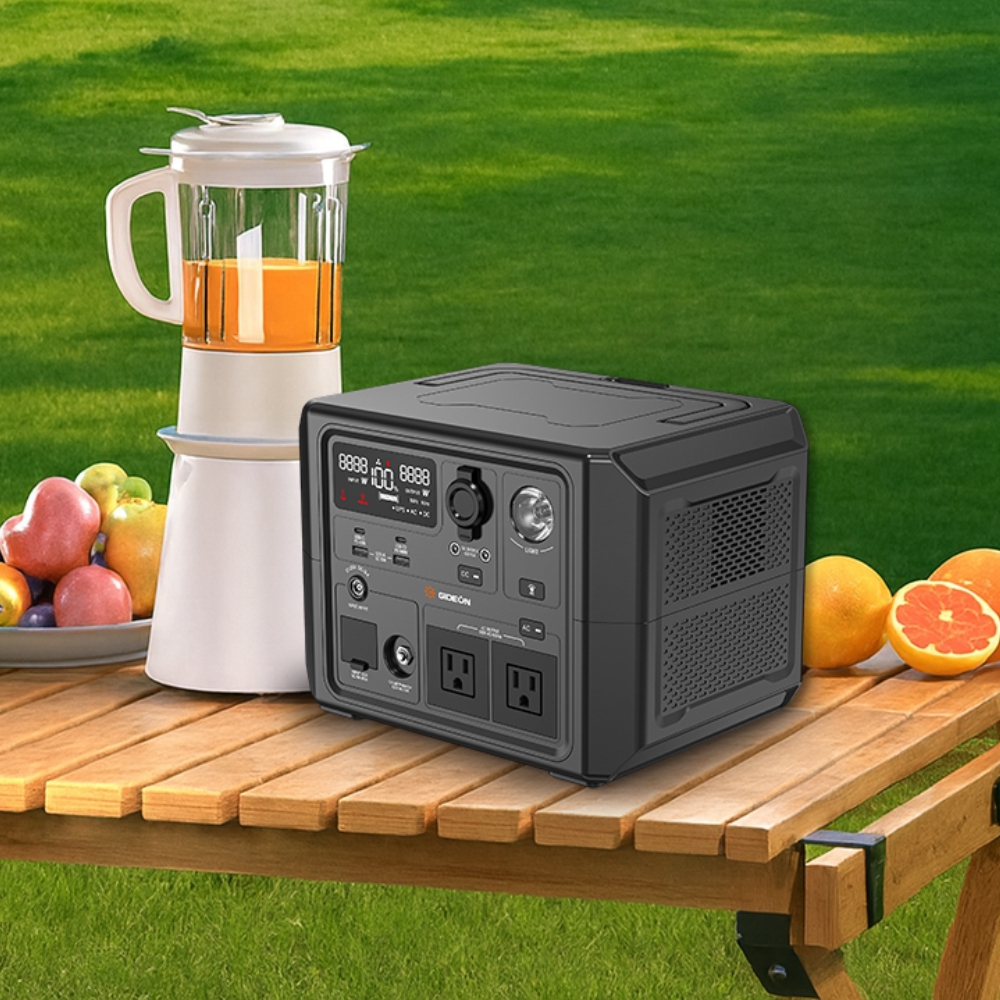 600W LFP Portable Power Station 100W PD Fast Charge Emergency Power Backup with UPS Function ...